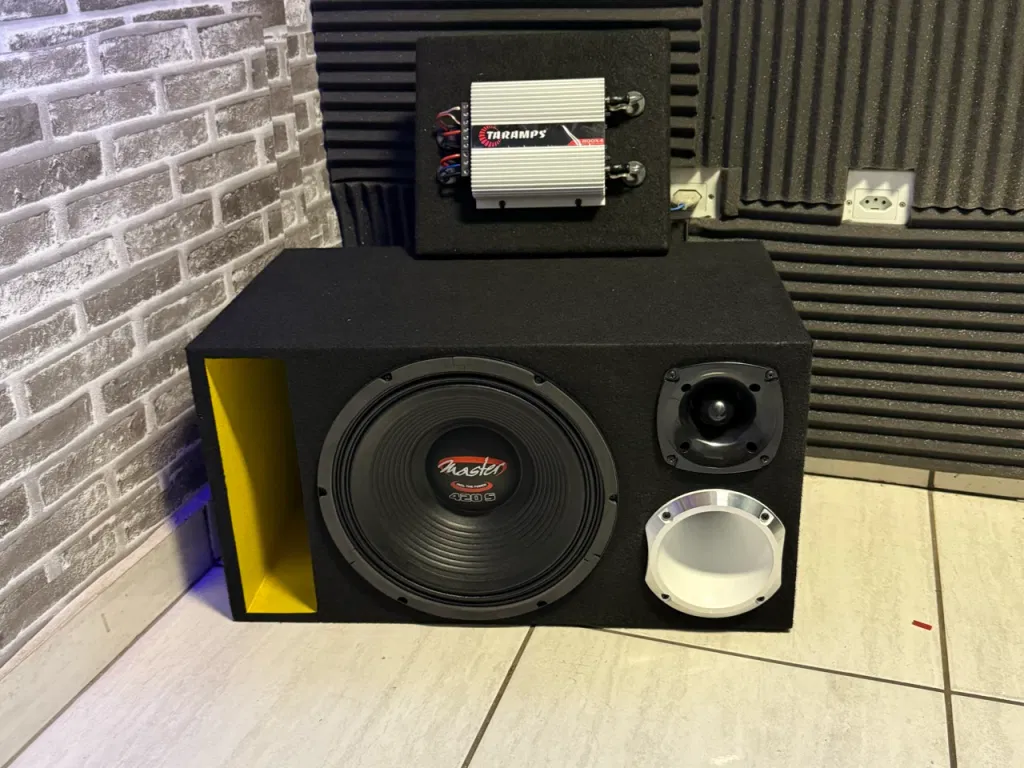 KIT TRIO MASTER 420 + TS800x4 COM PAINEL E FIAÇÃO | Clássicos da ...
